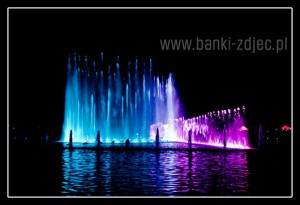 Fontanna multimedialna we Wrocławiu | Banki Zdjęć
